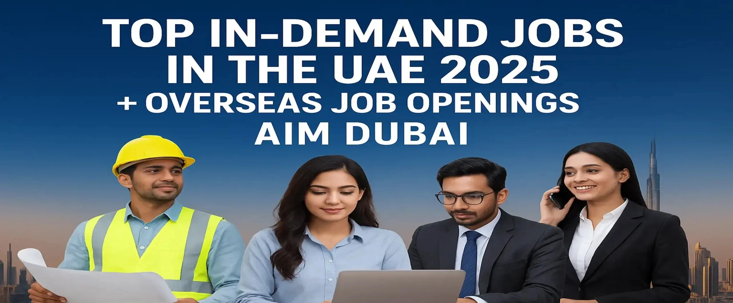 Top In-Demand Jobs in the UAE 2025 + Overseas Job Openings